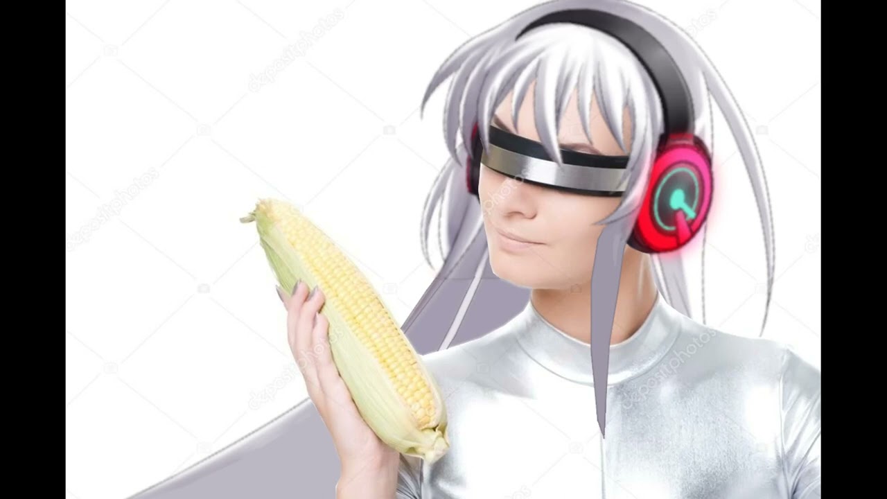 Cyber Woman With Corn