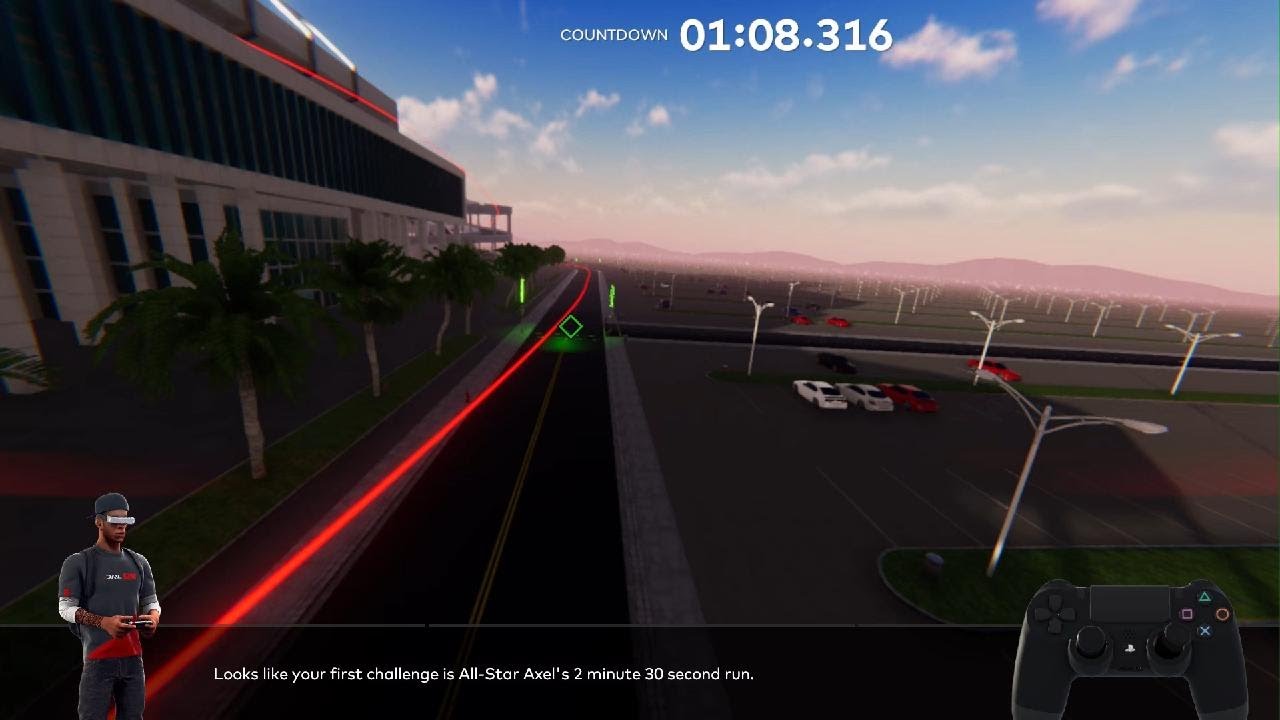 FPV Drone - DRL Simulator - Your first race - YouTube