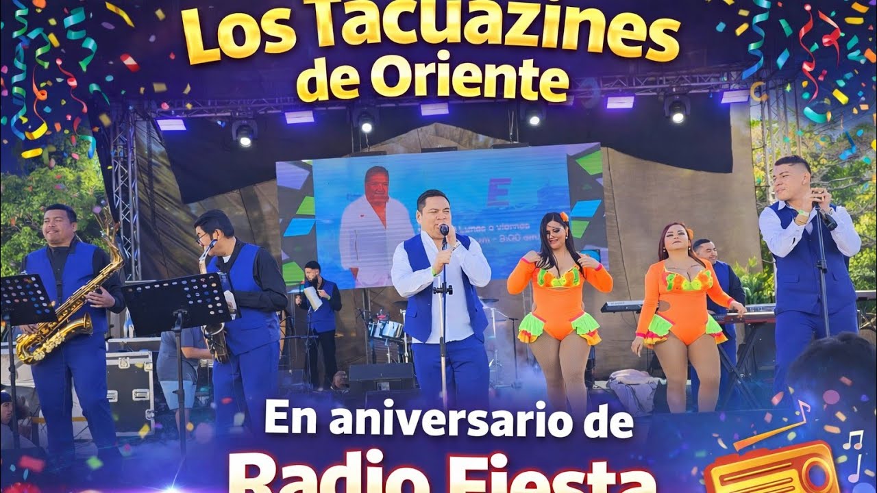 Los tacuazines de oriente ! En aniversario de Radio fiesta! - YouTube