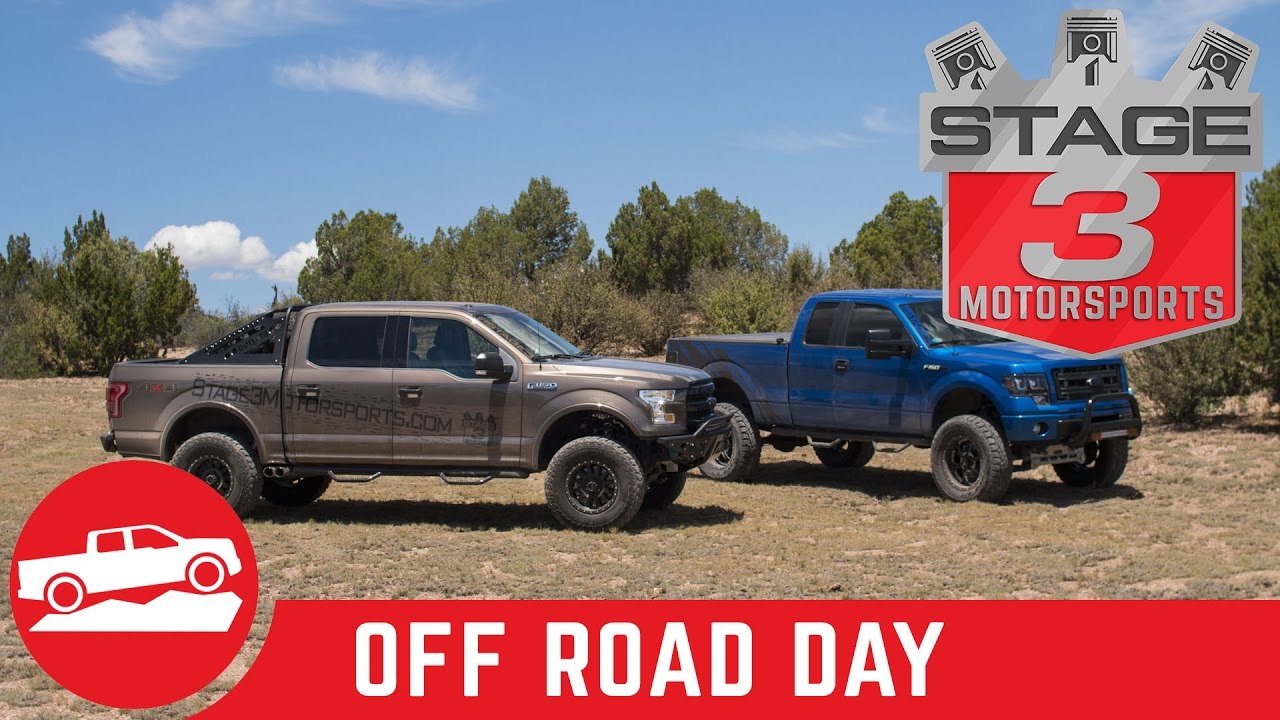 Stage3Motorsports.com F-150 Supercharged 5.0L Off Road Day - YouTube