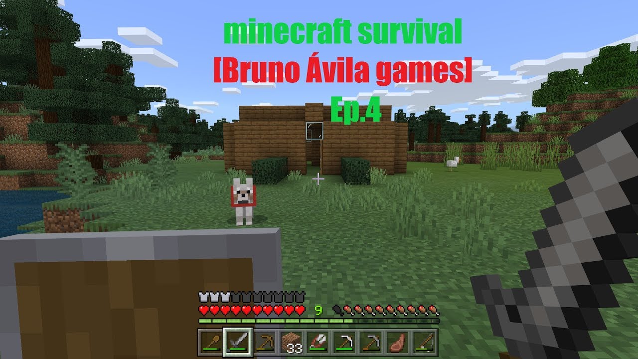 Minecraft survival [Bruno Ávila games] Ep.4 - YouTube