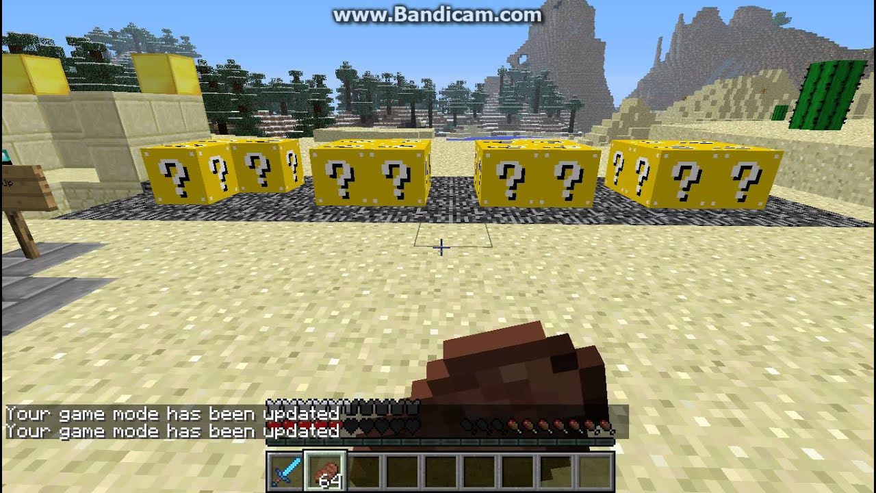 Mod Showcase Lucky Blocks Mod!!!! - YouTube