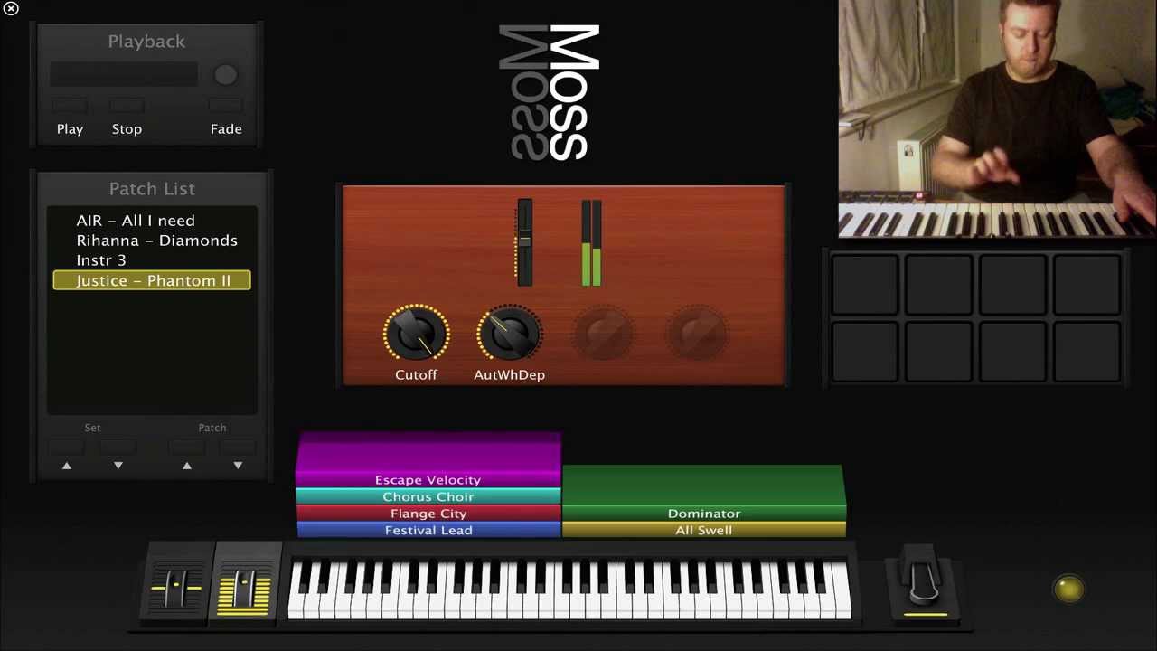 Justice - Phantom Part II - MainStage Akai LPD8 - YouTube