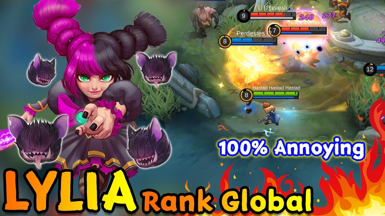 Lylia is Deadly Mage | Lylia Best Build in 2021 [ Gameplay Top Global ...