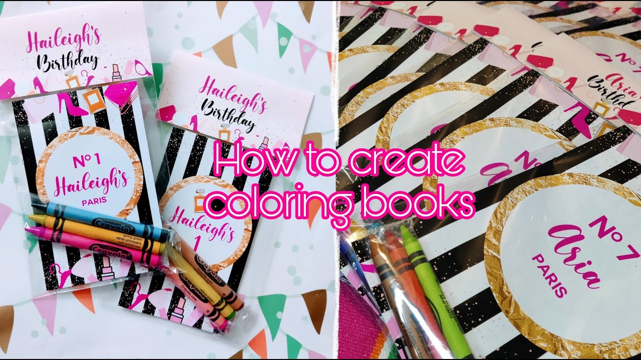 Cómo creamos los coloring books | G&O Art Studio - YouTube