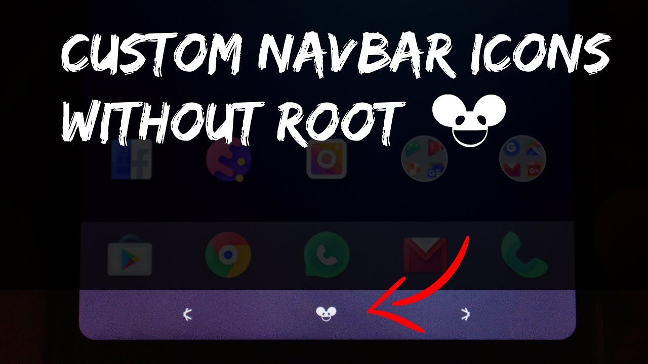 Custom Navbar Icons (No Root) - YouTube