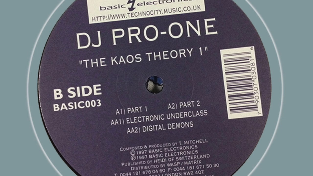 DJ Pro One - Electronic Underclass - YouTube