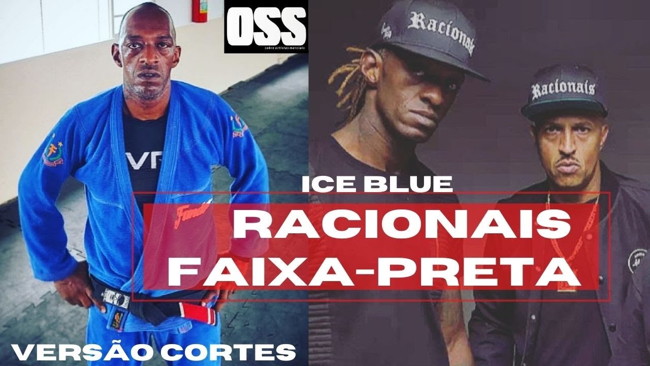 Racionais MCs tem um Faixa-Preta! Ice Blue, black belt 1 grau. - YouTube