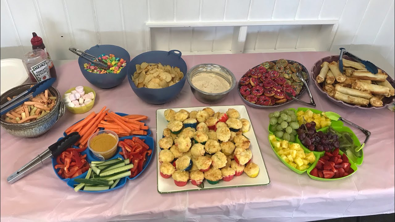 Kids Party Meal Prep New Zealand - YouTube