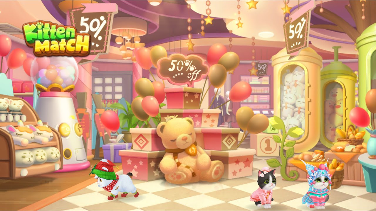 Kitten Match - New Event - Event Challenge - Time-limited Room - Black ...