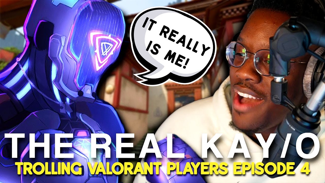 The REAL KAY/O Voice Actor Trolls VALORANT Players! | Episode 4 - YouTube