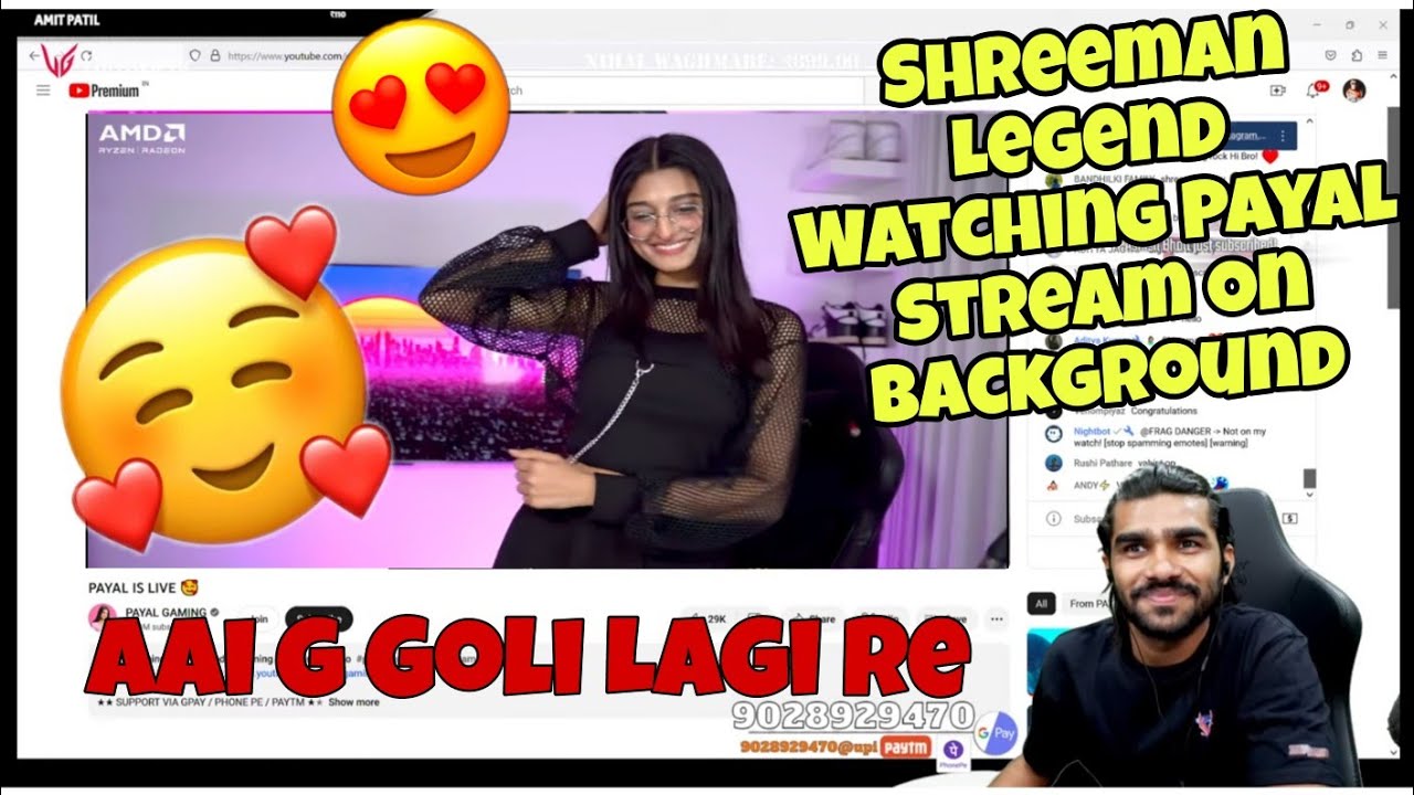 Shreeman Legend Watching Payal | Shreeman legend 🥰 - YouTube