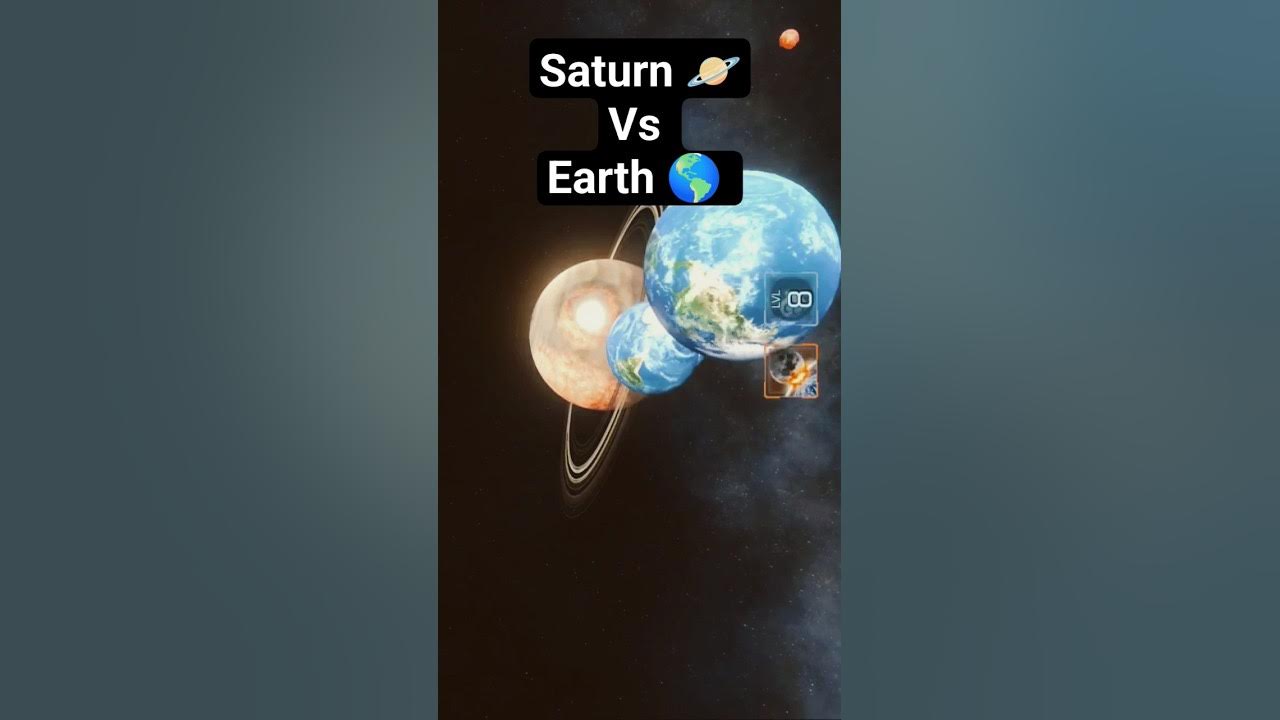 Earth Crashing into Saturn: What Would Happen?| earth vs saturn|#trending #saturn #earth #shorts ...