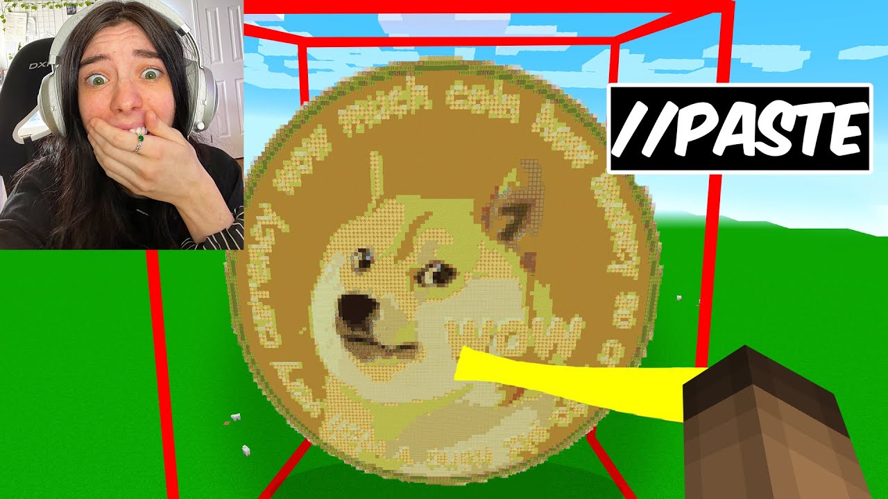 I Secretly Cheated using AUTO Builder Mod in Minecraft! - YouTube