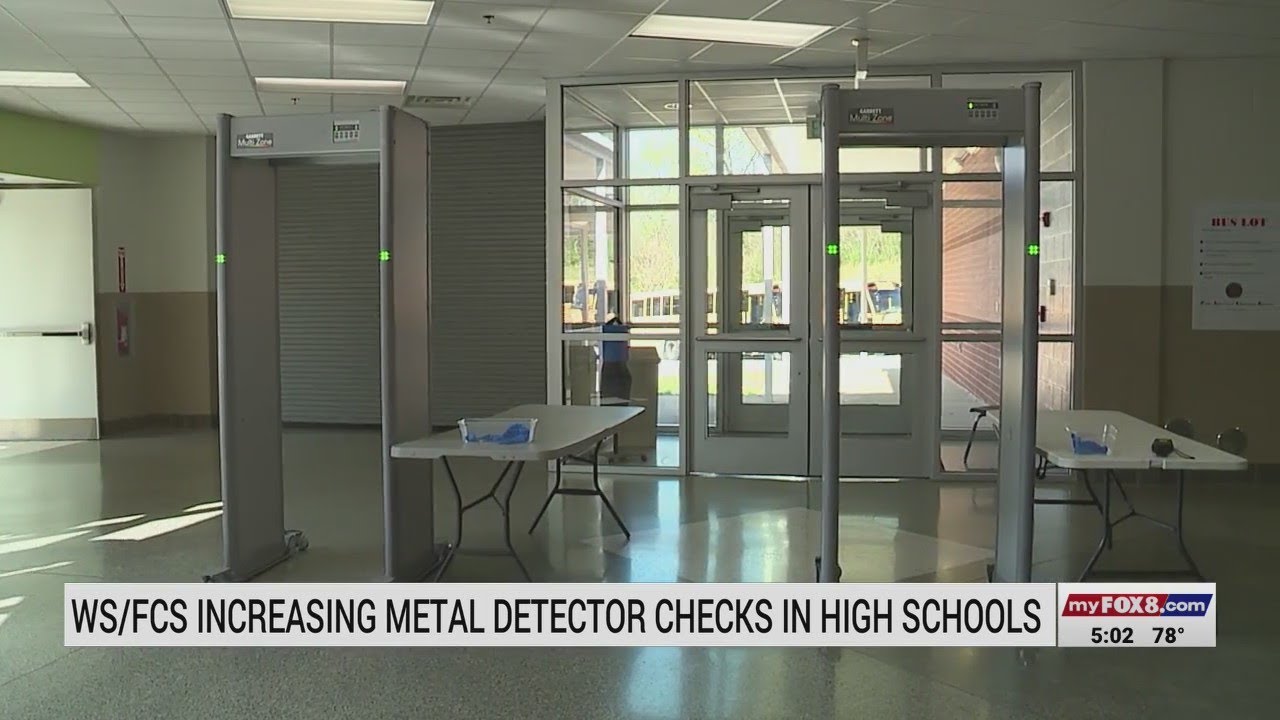 WS/FCS increasing metal detector checks in high schools - YouTube