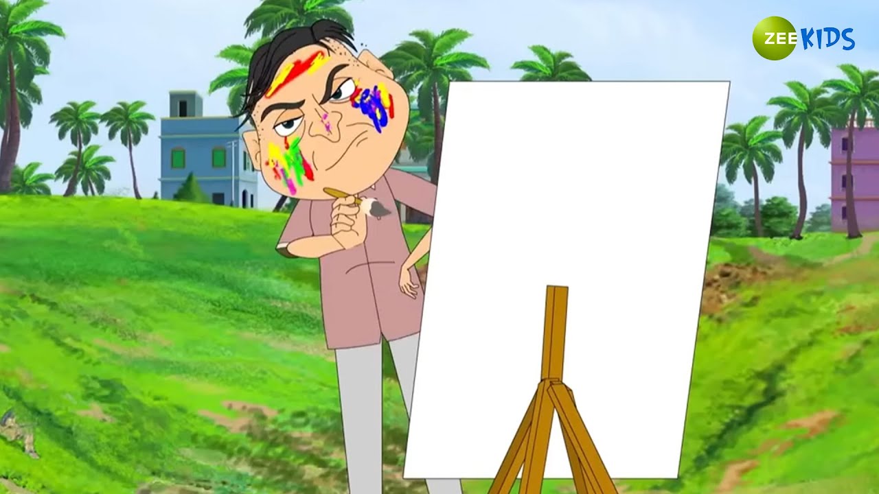 Yashoda Is Making Painting of Baccha | Bantul The Great | Bangla ...