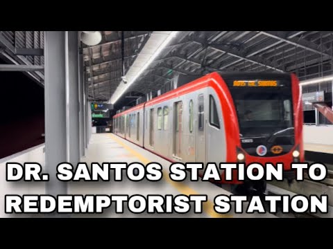 LRT 1 Cavite Extension update: Dr. Santos to Redemptorist Station 9 ...