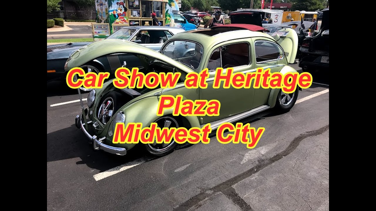 Car Show at Heritage plaza Midwest City! - YouTube