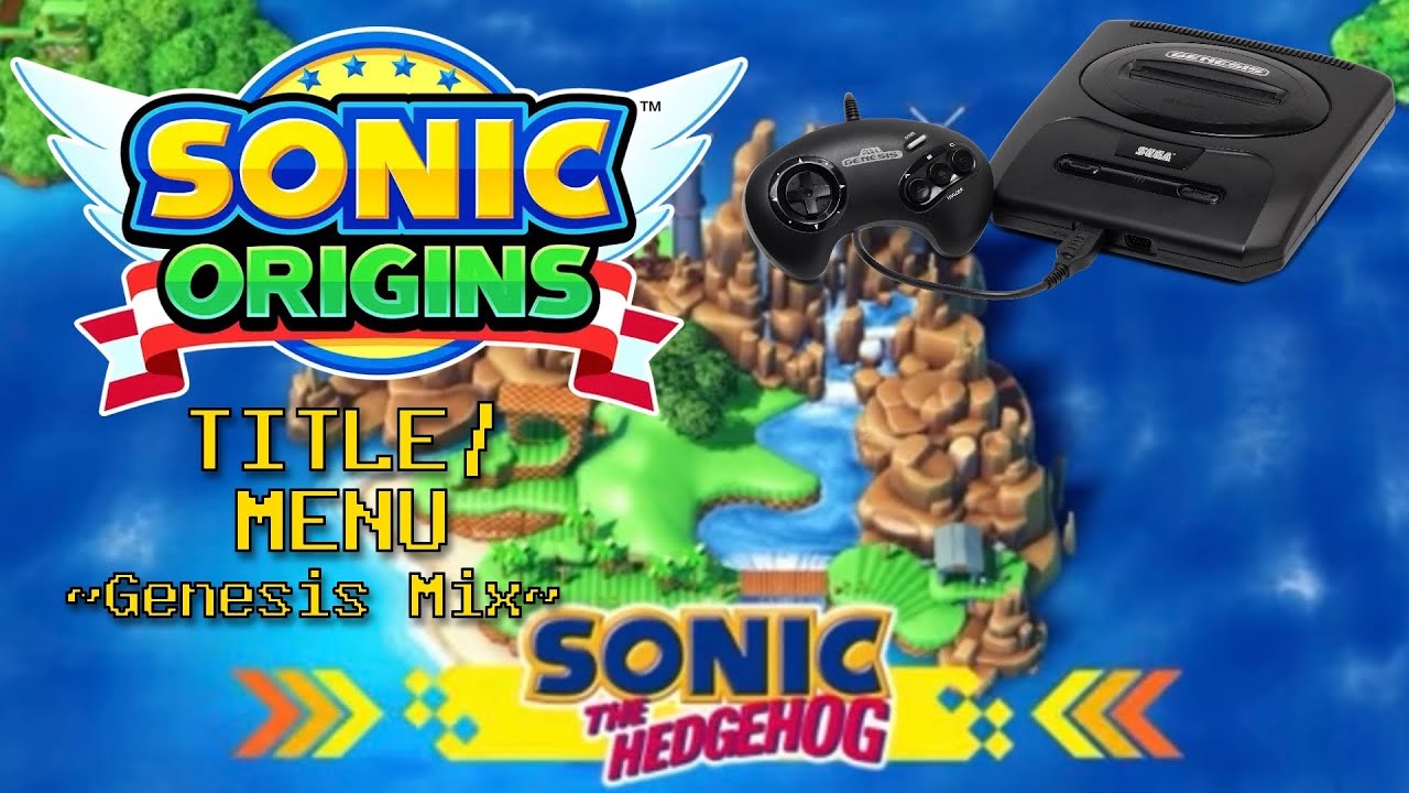Sonic Origins - Title/Menu Theme ~Sonic 1 Genesis Remix~ - YouTube