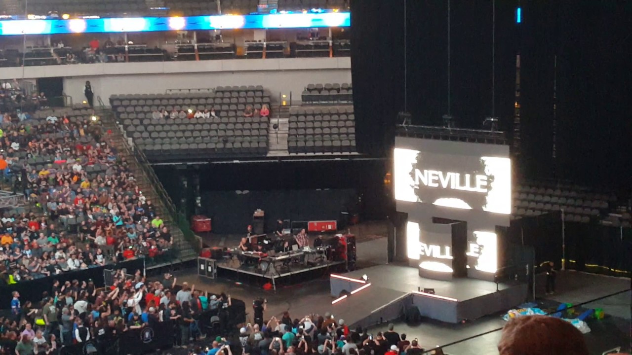 Neville WWE LIVE Entrance - YouTube
