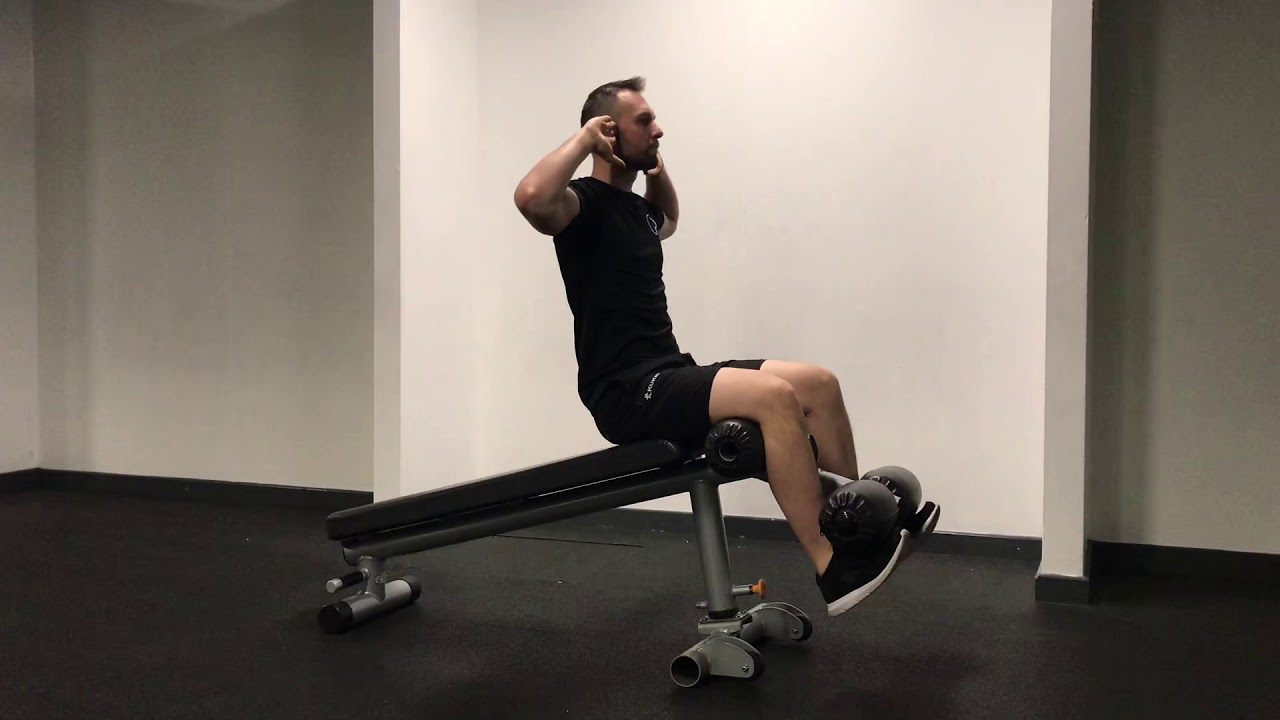 30’ Decline Crunches - YouTube