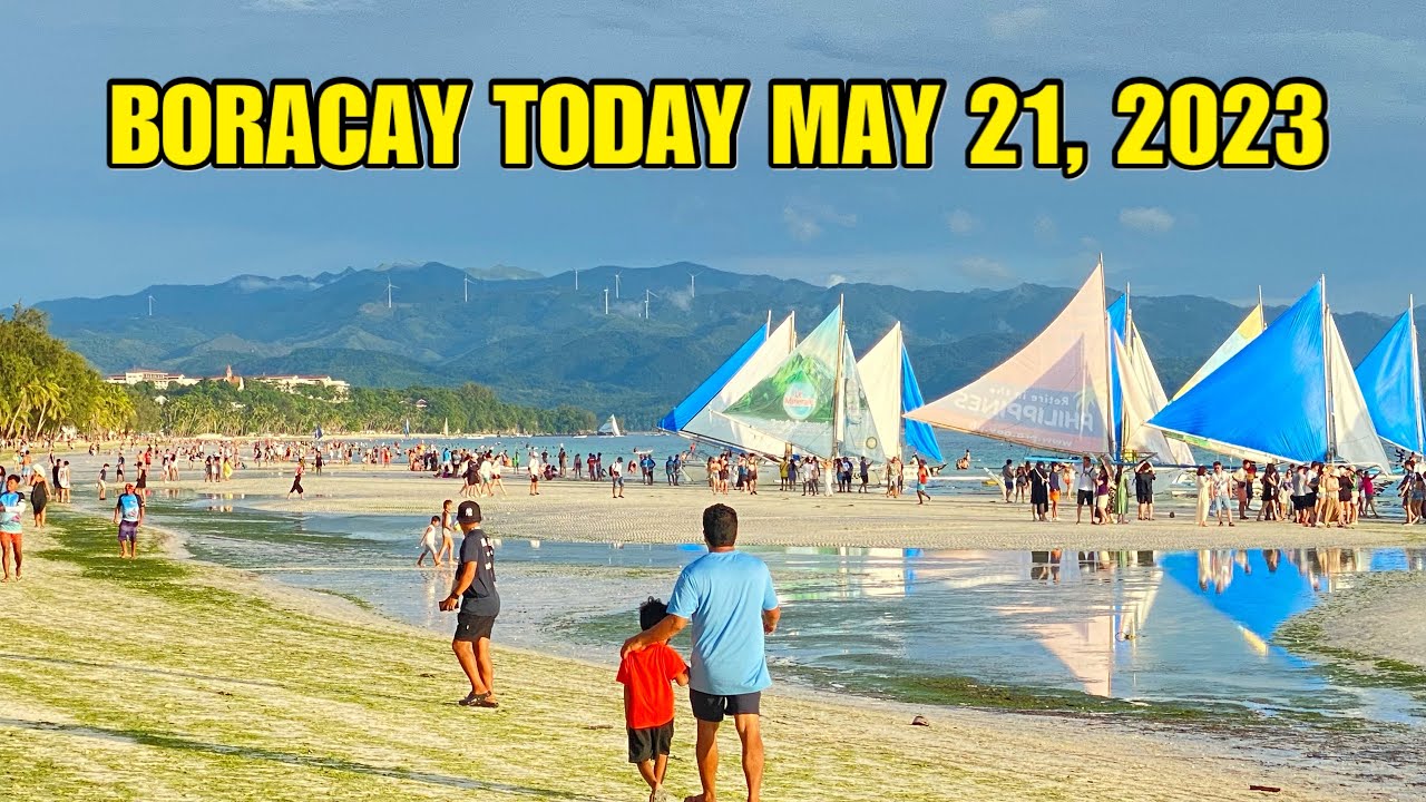 BORACAY TODAY IN STATION 1- MAY 21, 2023 - YouTube
