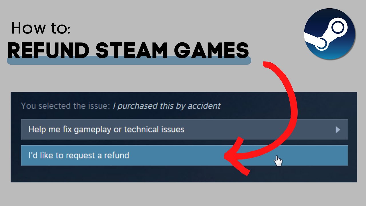 How To Refund Games on Steam - Easy Method! - YouTube