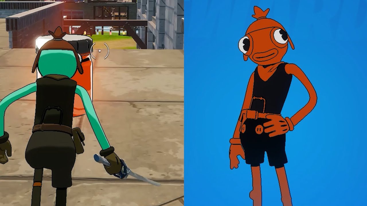 How To Get RENEGADE RAIDER Toona Fish In Fortnite! #Shorts - YouTube