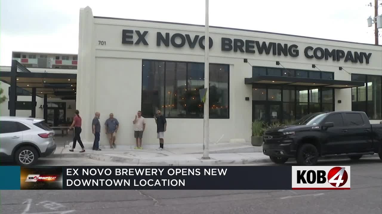 Ex Novo Brewery opens new location in downtown Albuquerque - YouTube