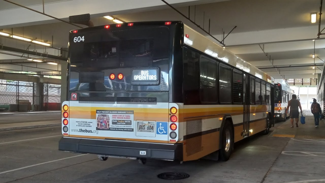 TheBus Honolulu (HI) Route 51 Alapai Transit Center Bus 604 [2014 ...