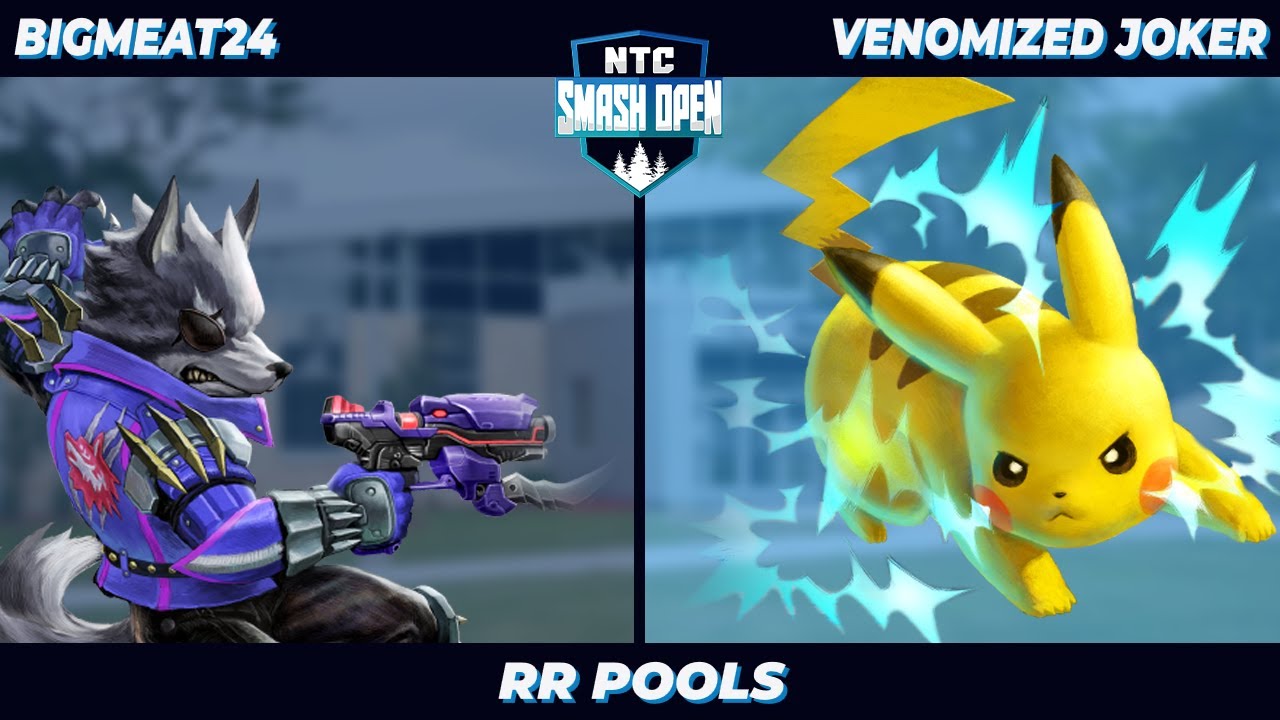 NTC | BIGMEAT24 (Wolf) vs Venomized Joker (Pikachu, Steve) - NTC Smash ...
