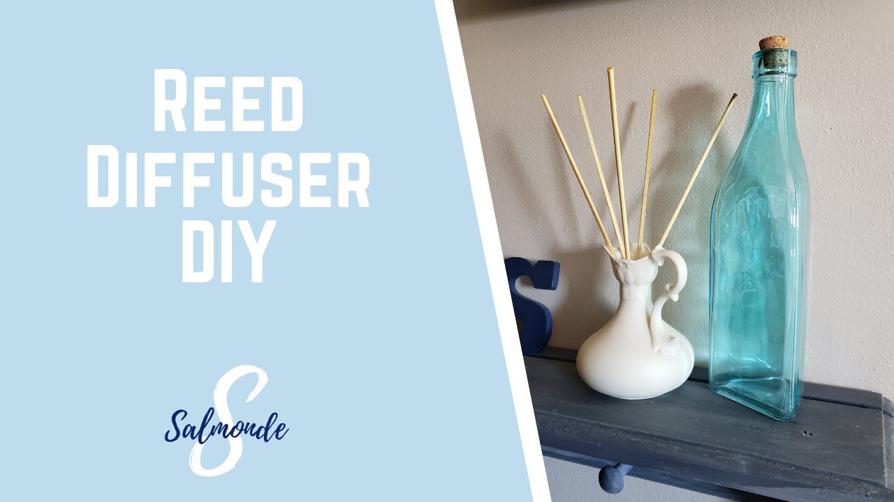 How to Make a Homemade Reed Diffuser DIY - YouTube