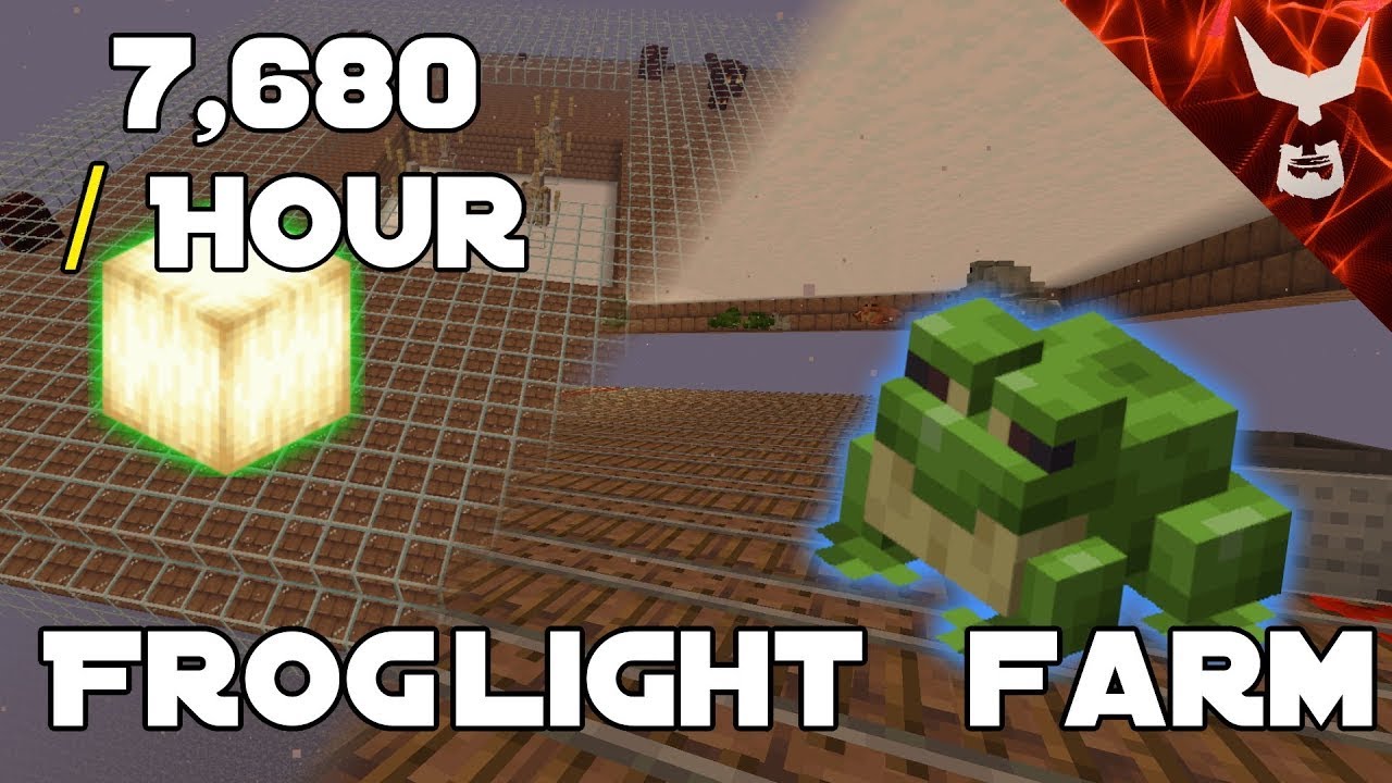 SUPER FAST Minecraft FROGLIGHT FARM! 7,680 Items/Hour! - YouTube