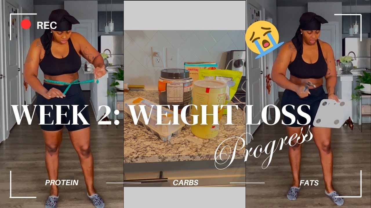 ️ 60 Day Weight Loss Journey EP 2. | progress update, recovery, macros tracking ️ - YouTube
