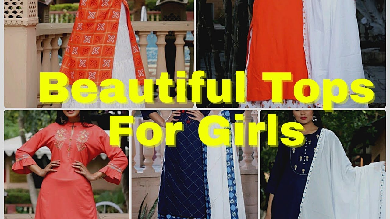 Trending Tops With Different types and designs | latest tops for women ...