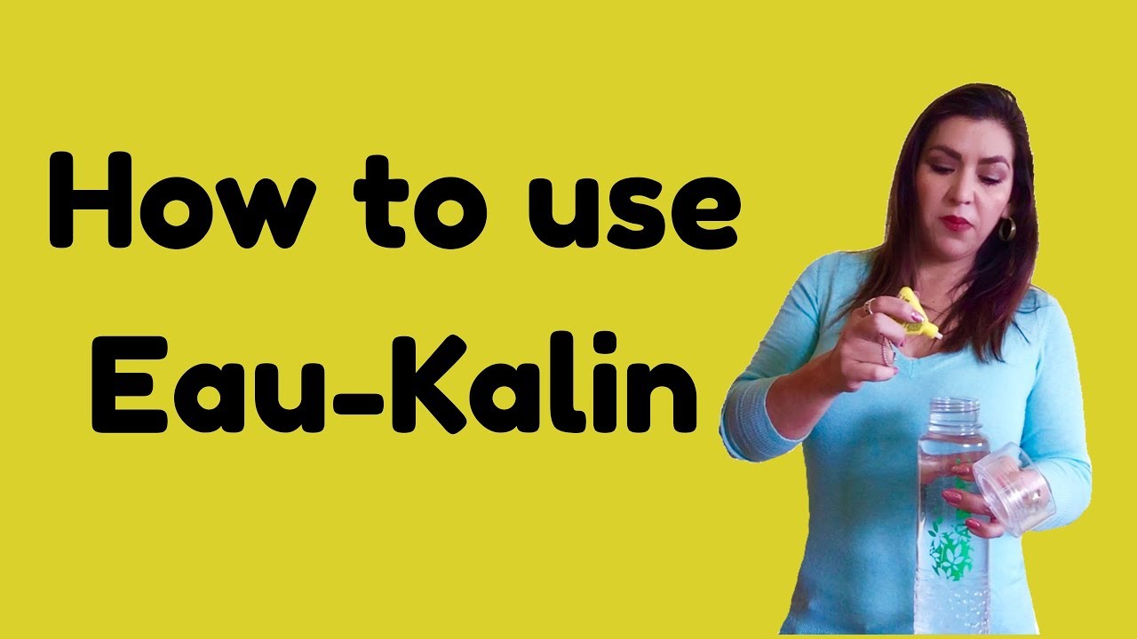 How to effectively use Eau-kalin to Alkalinize your Body - YouTube