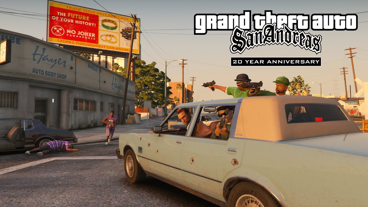Grand Theft Auto: San Andreas 20th Anniversary Tribute Trailer - YouTube