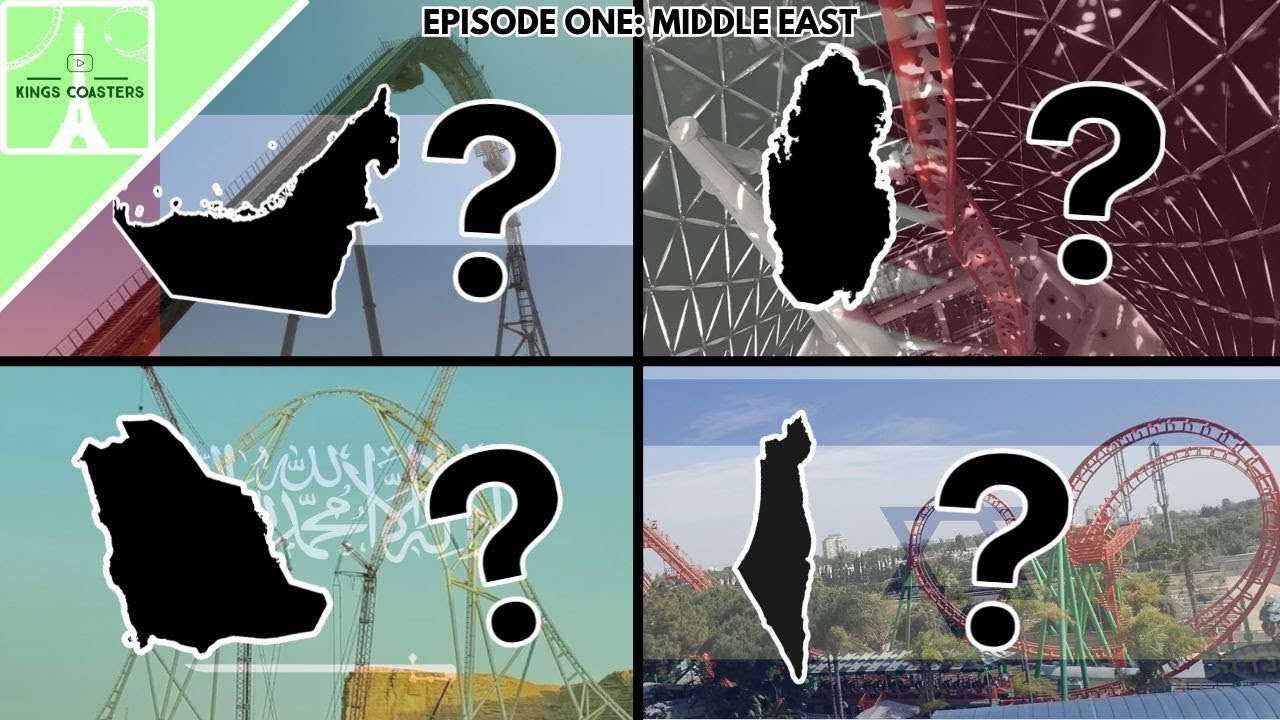 What's The BEST Roller Coaster In Each Country Of Asia? | Middle East ...