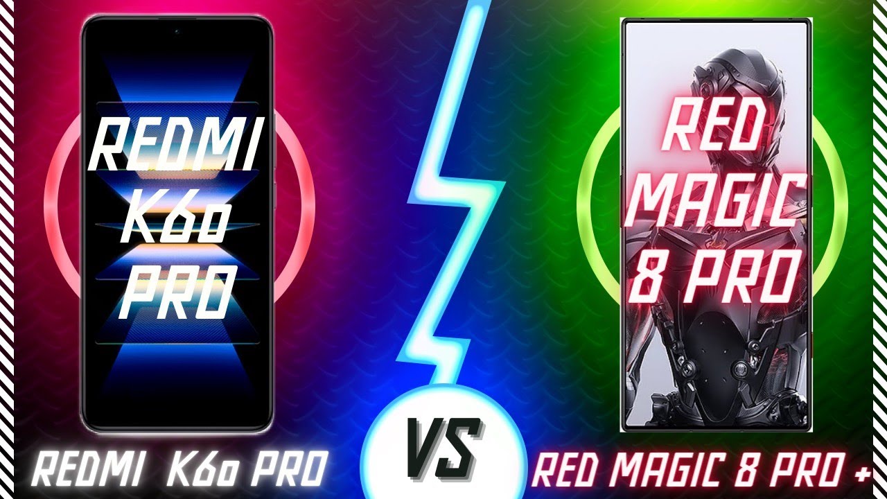 REDMI K60 PRO X RED MAGIC 8 PRO PLUS - YouTube