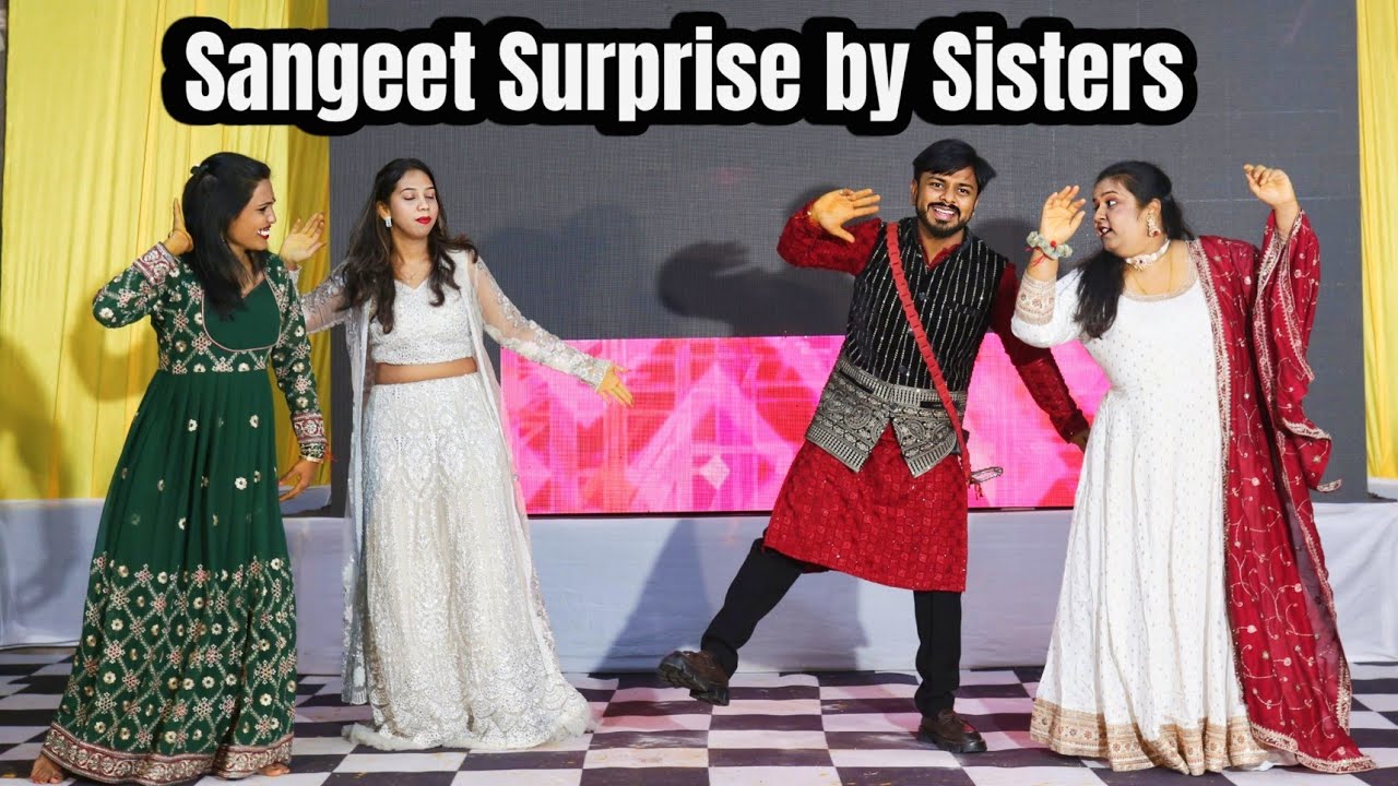 Emotional & Energetic Sister’s Performance at Brother’s Sangeet | Must ...