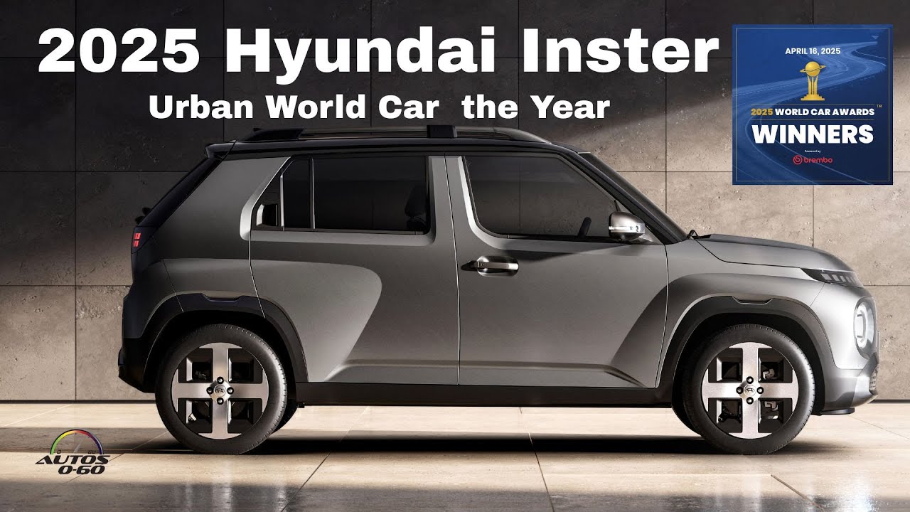 2025 Hyundai Inster Wins World Electric Car of the Year | NY Auto Show ...