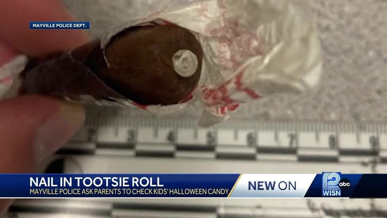 Nail found inside Halloween candy; police ask parents to take ...