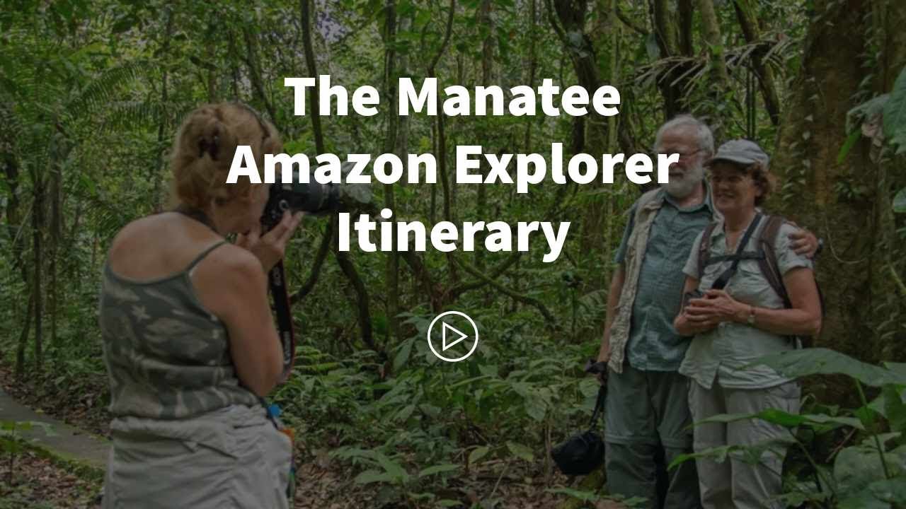 The Manatee Amazon Explorer Itinerary - Make the most of Ecuador's ...