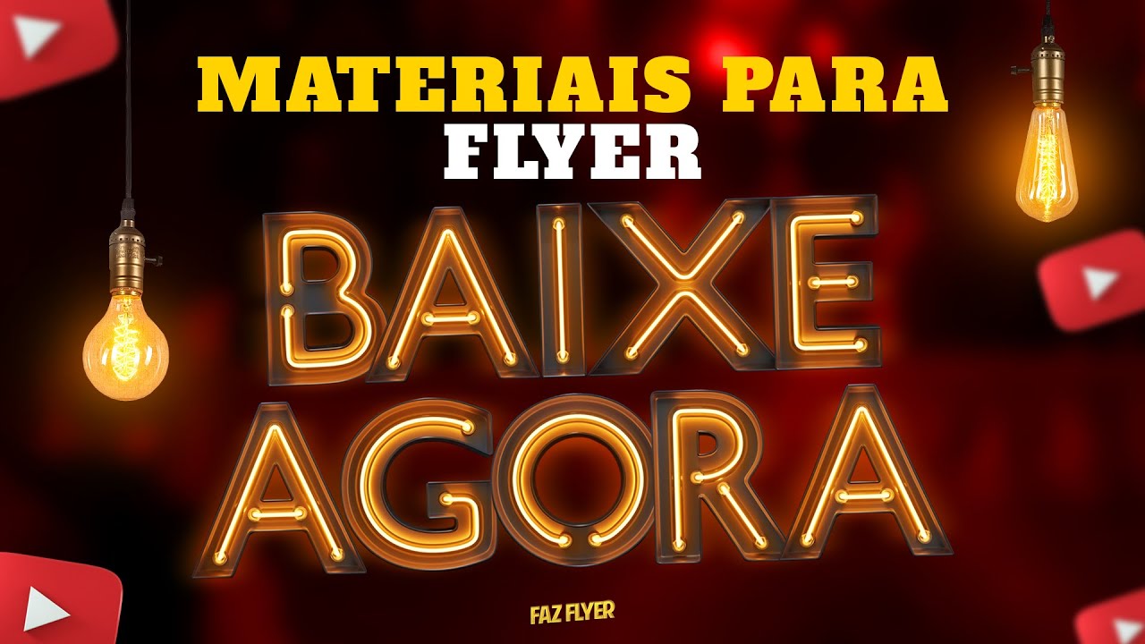 #PACK1 (Materiais/Elementos) para #FLYER #PHOTOSHOP #DOWNLOAD - YouTube