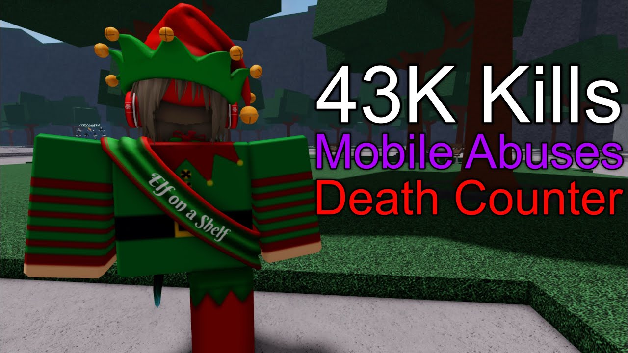 ABUSING Death Counter Is So FUN 🤣😂 The Strongest Battlegrounds - YouTube