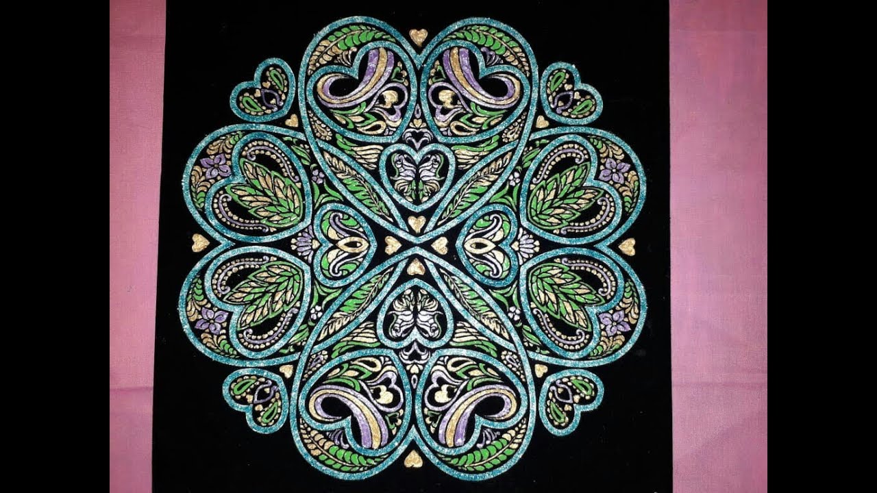 3D MANDALA ART TUTORIAL | SIMPLE AND EASY DIY - YouTube