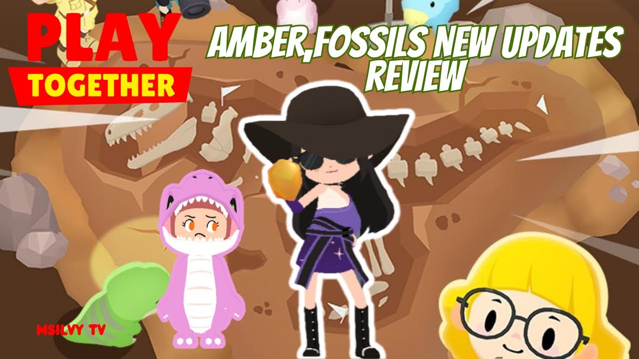 Play Together | Update Review New Amber Ore,Fossils and Dinosaur - YouTube