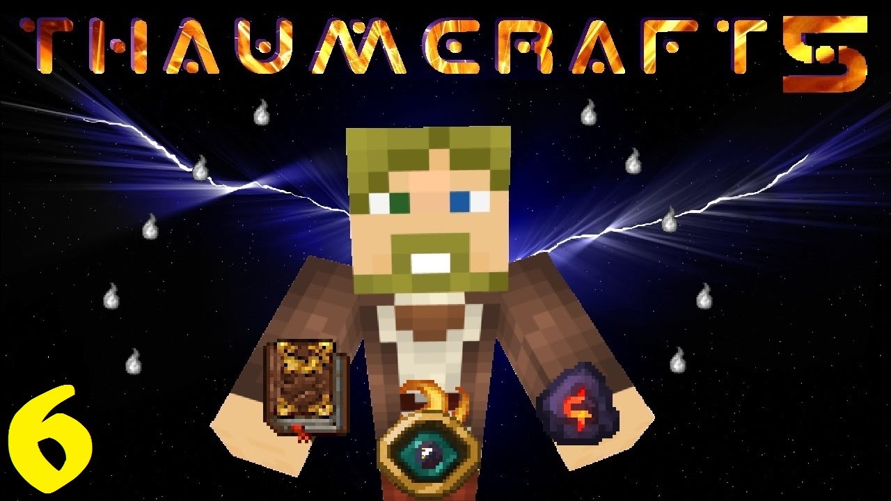 Minecraft Mods - Thaumcraft 5 Ep 6 "Thaumium Fortress Samurai Wizard ...