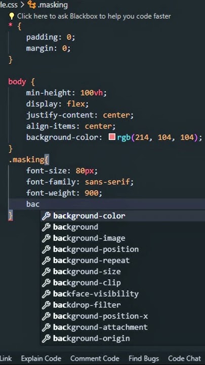 Image Masking In Text With Css Ama Code Coding Cssstyling Csstutorials Css Webdevelopment