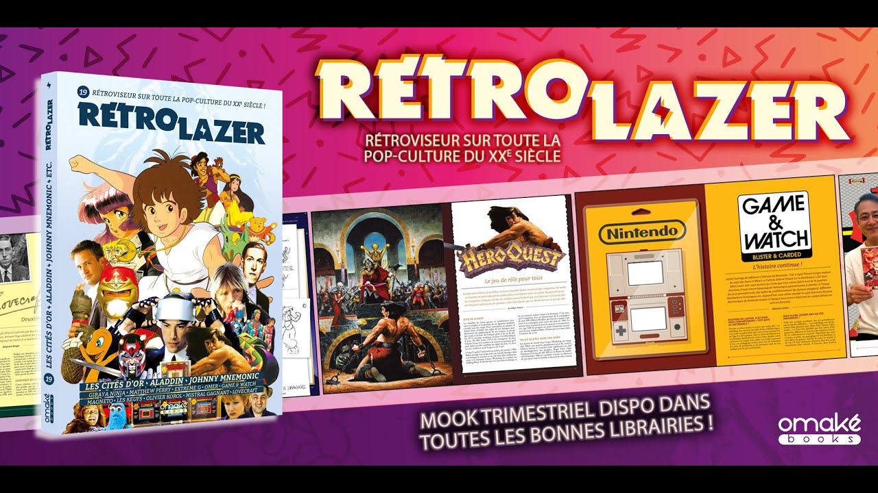 Rétro Lazer N°19 arrive le 18/01 ! - YouTube